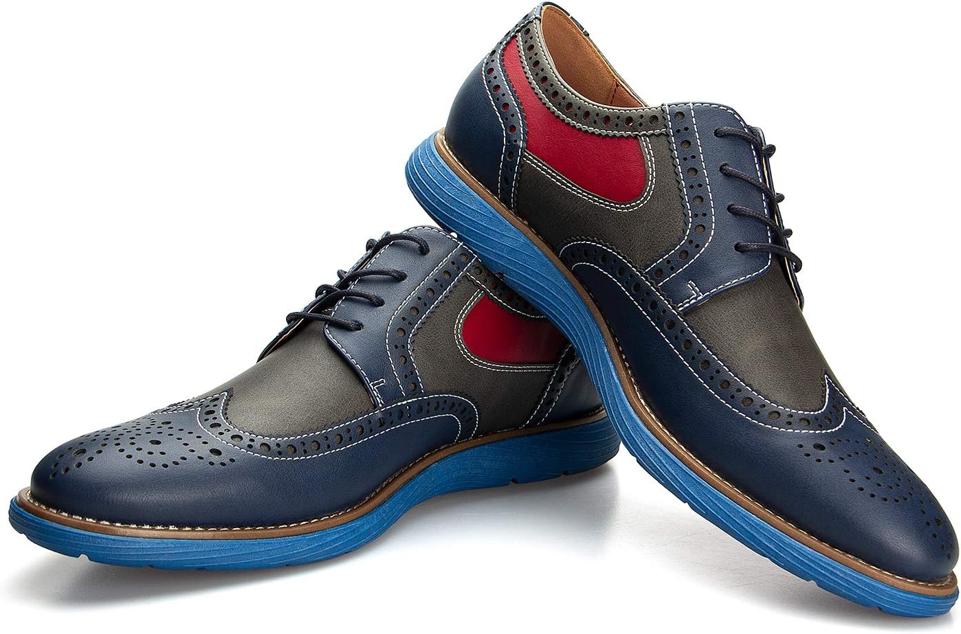 Meijiana Men's Oxford Shoes Casual Shoes for Men Casual Dress Shoes fo ...