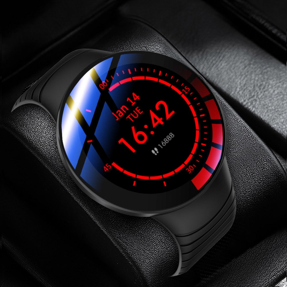 Men New Full Touch Screen Waterproof Smartwatch Fitness Tracker (Andro ...